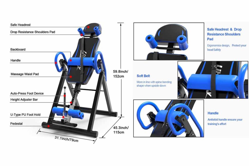 The 10 Best Foldable Inversion Table (2025) - Reviews & Buyer's Guide ...